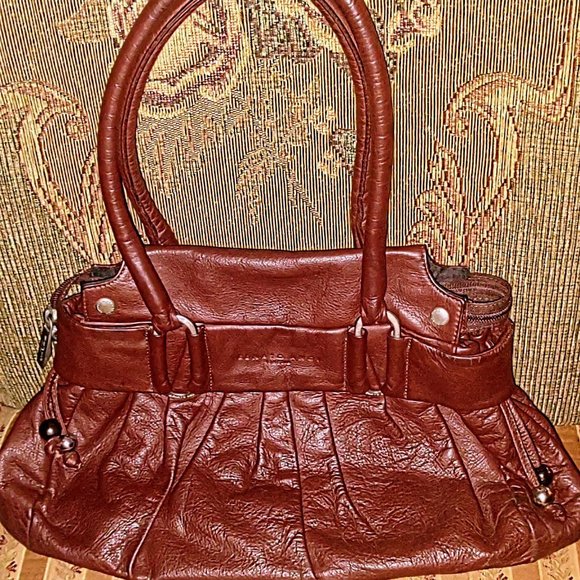 Renato Angi | Bags | Renato Angi Venezia Italian Leather Brown Shoulder ...